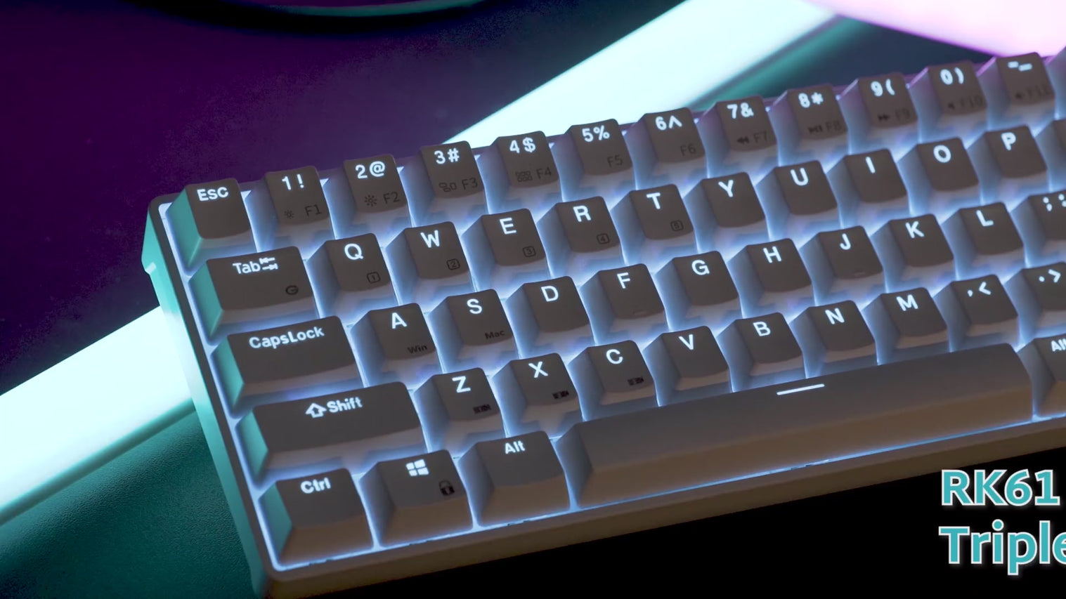 Best Budget Mechanical Keyboard - RK Royal Kludge RK61 60% Mechanical ...